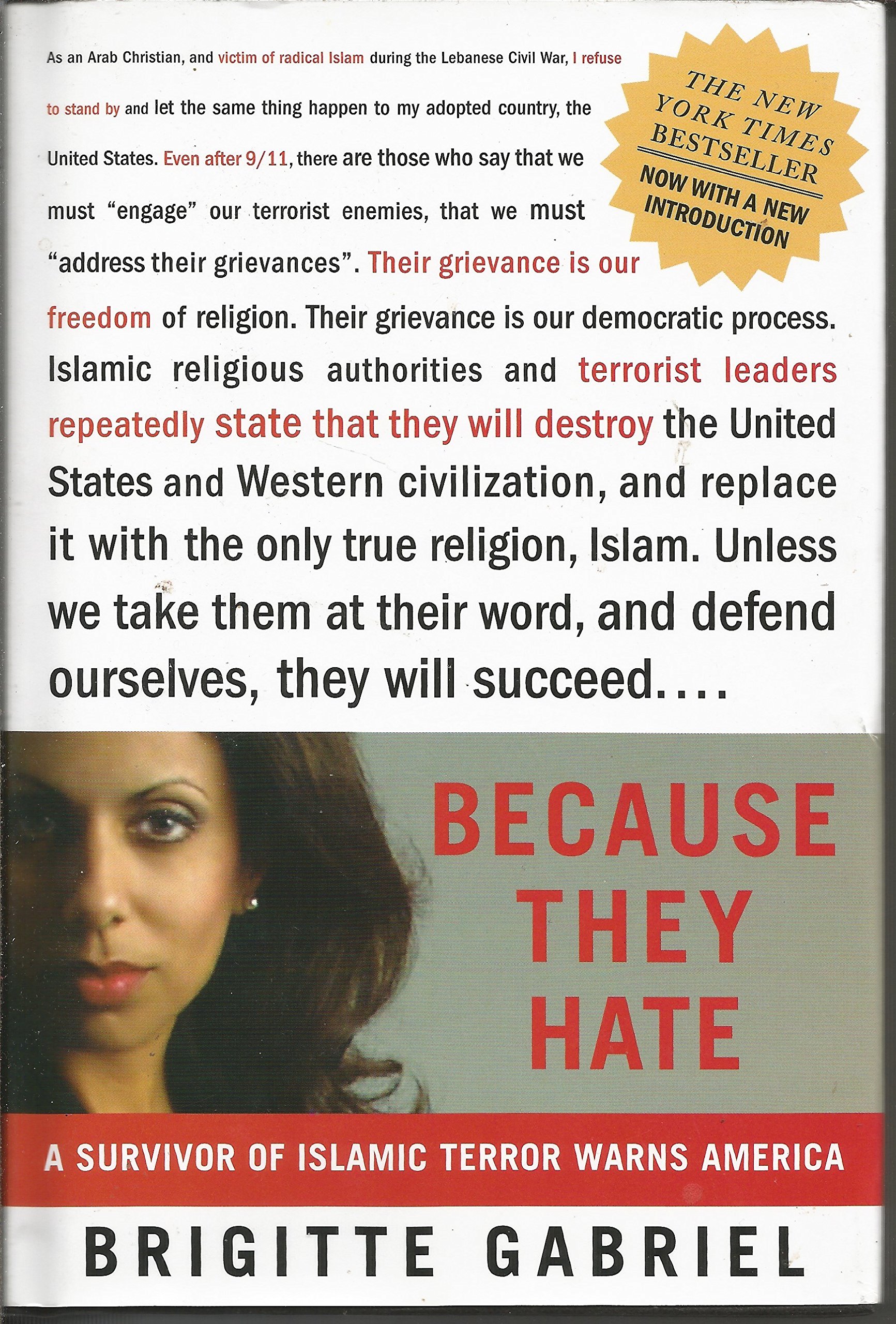 Because They Hate: A Survivor of Islamic Terror Warns America: Gabriel ...