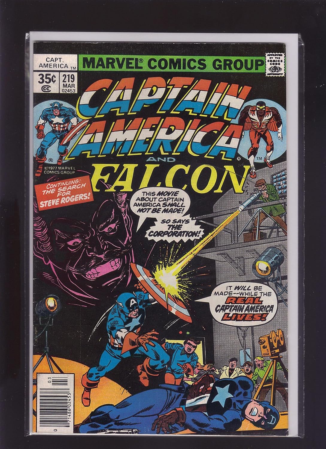Amazon.com: MARVEL COMICS GROUP CAPTAIN AMERICA AND FALCON #219 PIZZAZZ ...