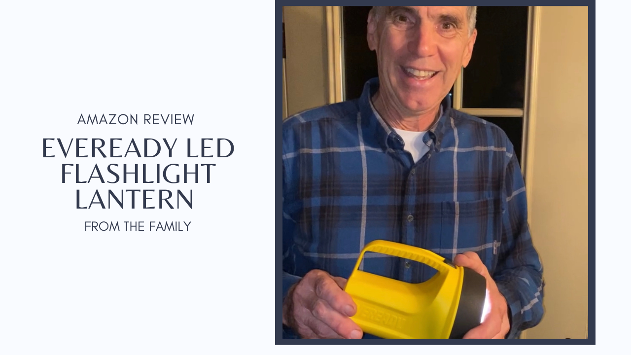 Watch Eveready LED Flashlight Floating Lantern Review on Amazon Live