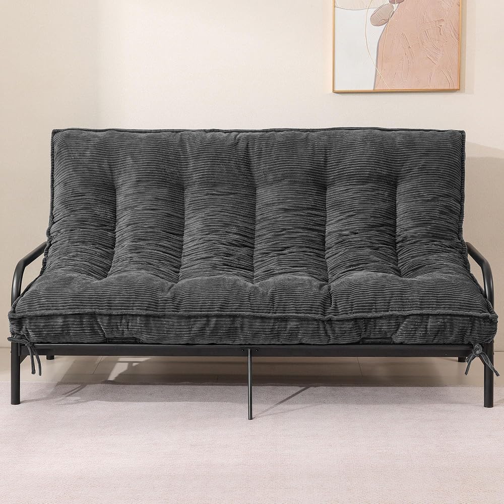 $33/mo - Finance Queen Size Futon Mattress, Extra Thick Futon Sofa Bed ...