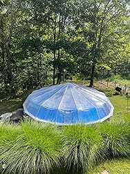 Amazon.com : Sun Dome Pool Cover - 24 ft. Round 16 Panel Kit : Swimming ...