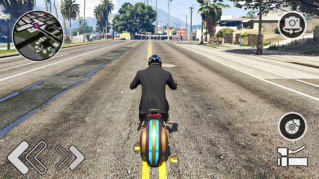 New Open World Bike Racing Mafia City Simulator- Real Highway ...
