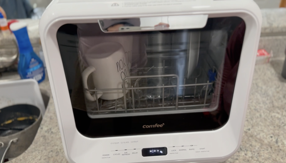 Watch Watch how to setup the COMFEE Countertop Dishwasher! on Amazon Live