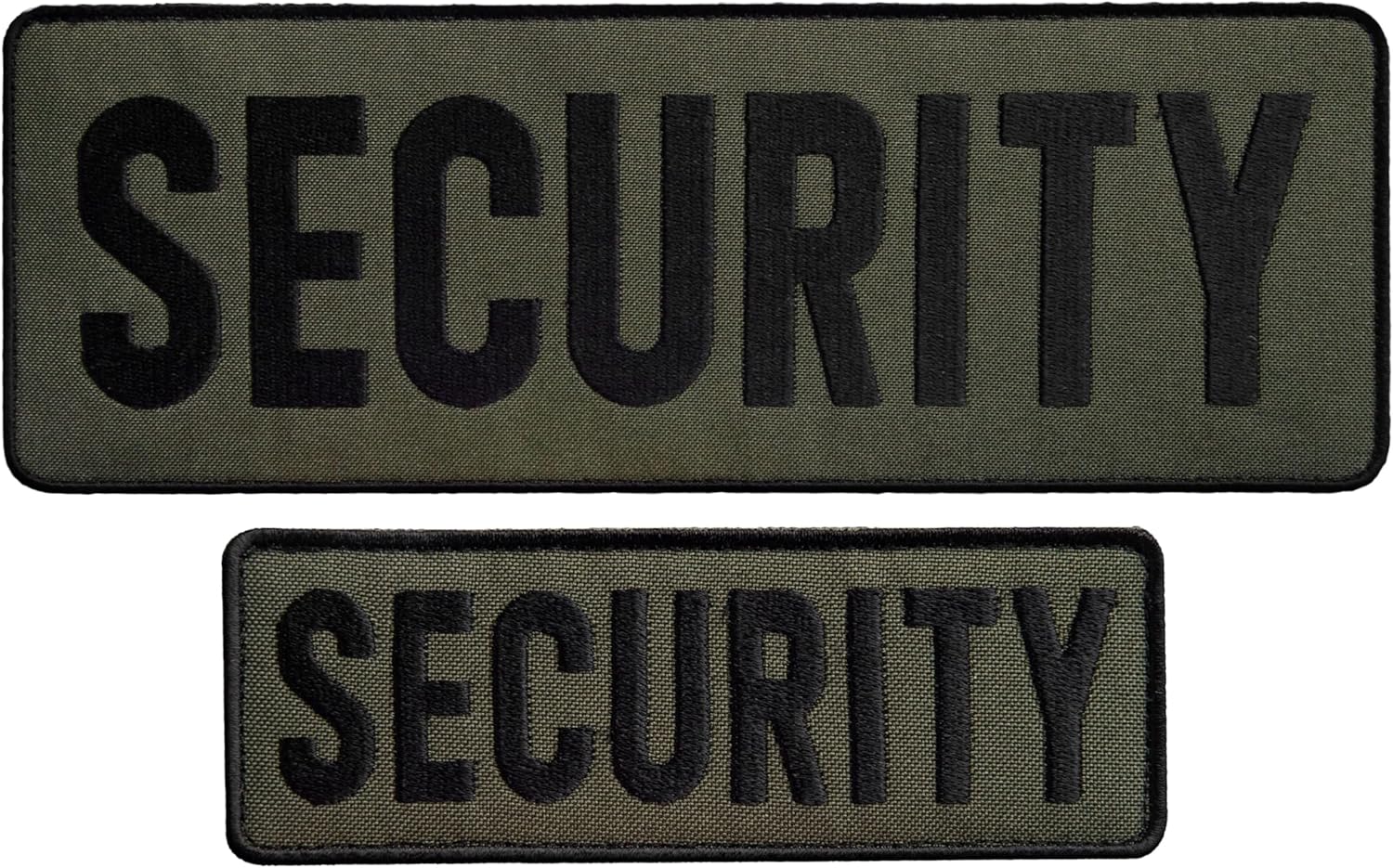 Amazon.com: Bluyellow 2Pcs Embroidered Security Patch Set, Fits Vest ...