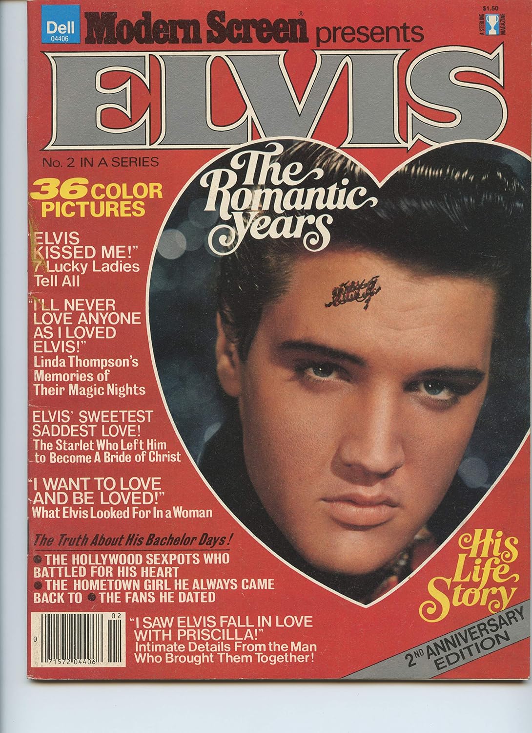 MODERN SCREEN magazine presents ELVIS 1979 Volume 1 No. 2 (No. 2 in ...