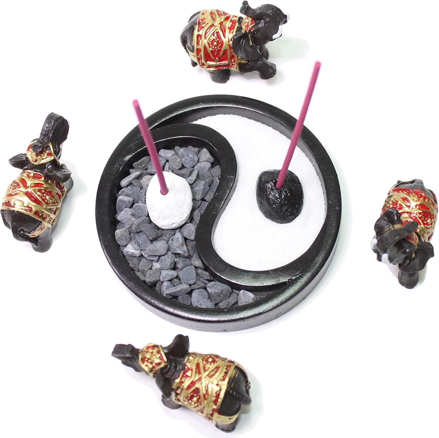 Amazon.com: We pay your sales tax Feng Shui Black Elephant Statues ...