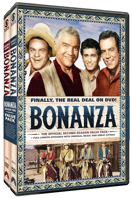 Amazon.com: Bonanza: Season 2 : Greene, Lorne, Landon Jr., Michael ...