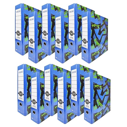 VAGAD® Office Lever Arch Box File Clip Binder Laminated Box File Folder ...