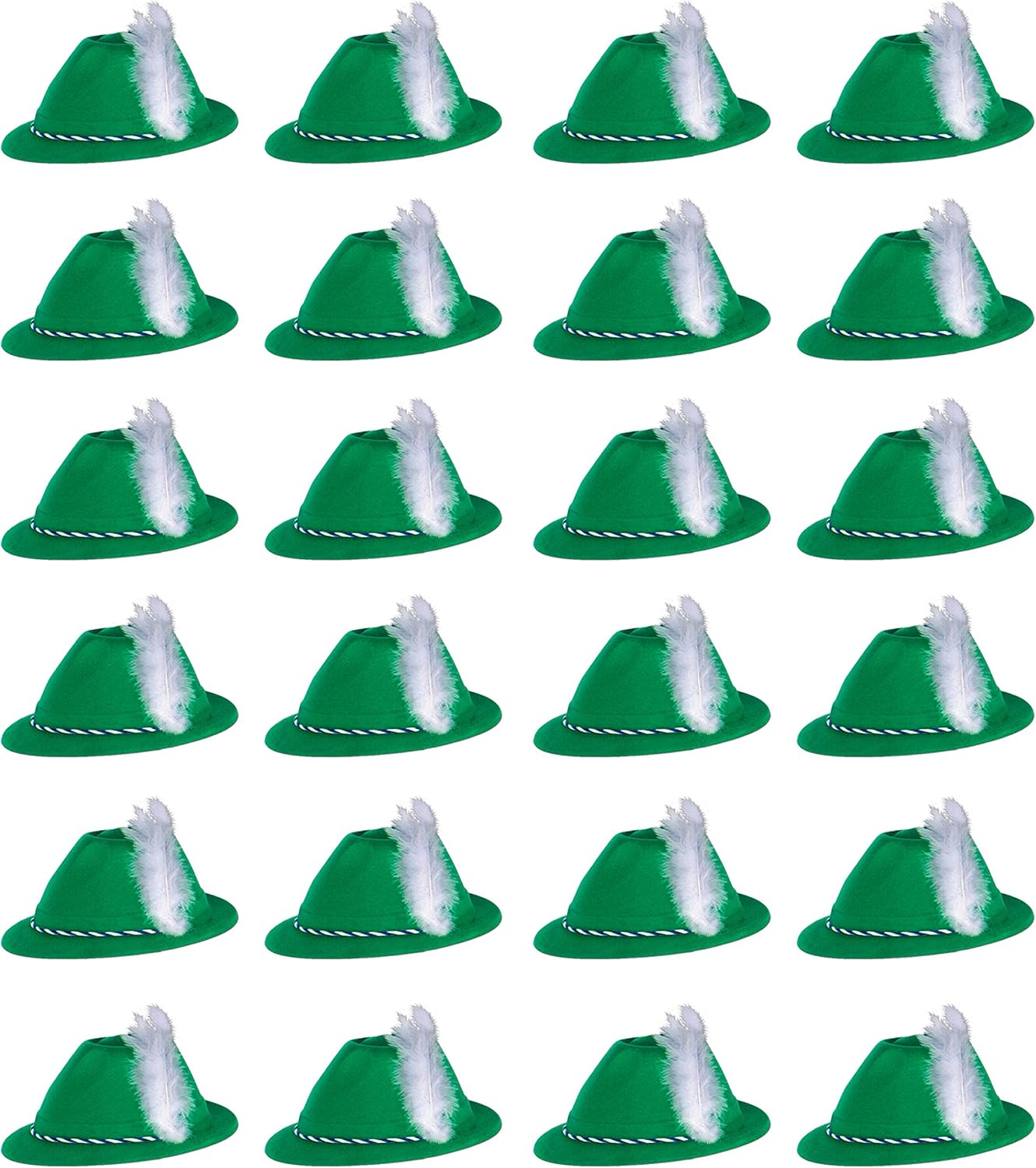 Amazon.com: Beistle 24-Piece Velour Covered Plastic Bavarian German ...