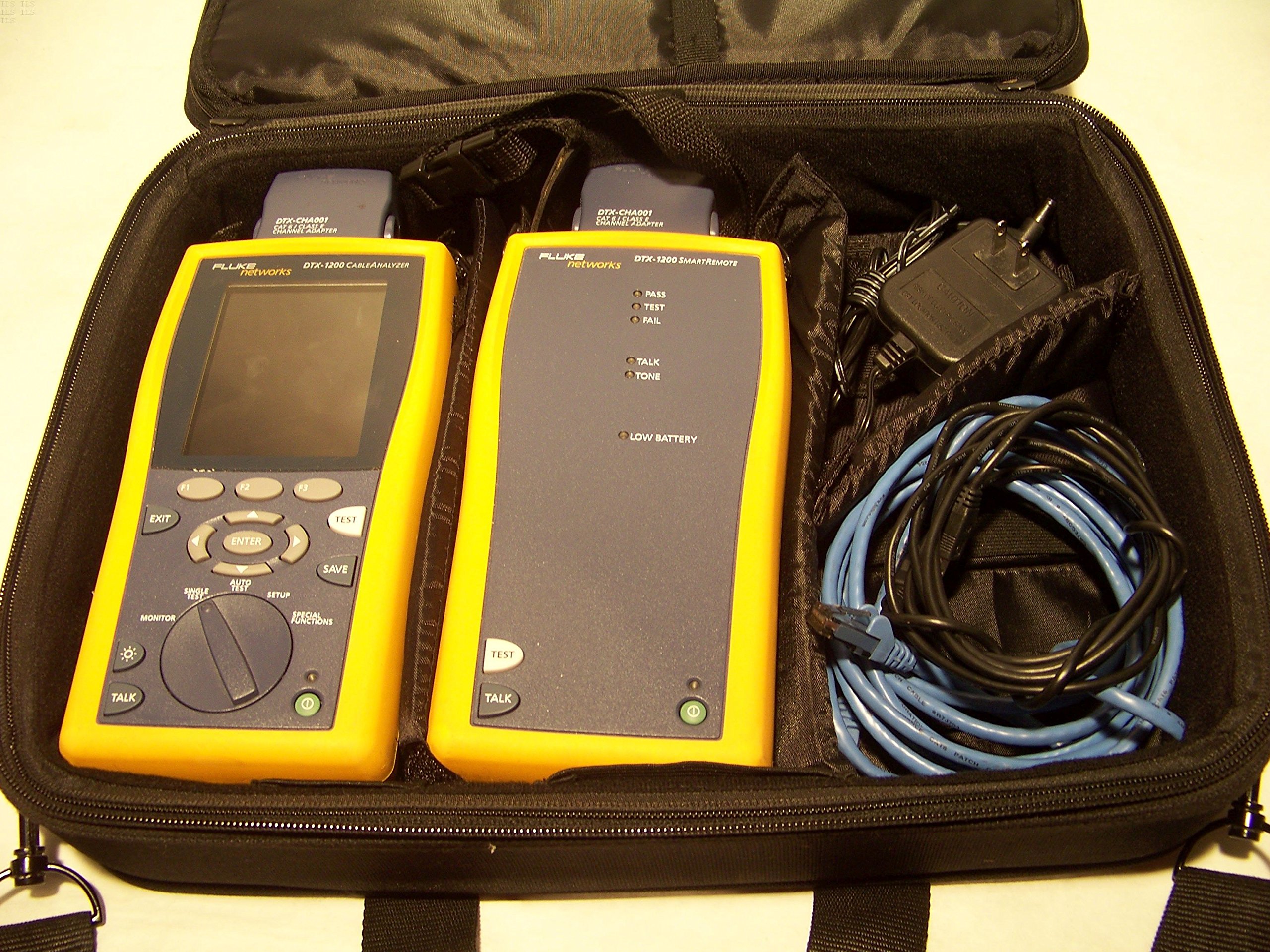 Buy Fluke Networks DTX-1200-MS 120 Cable Test Set with DTX-1200 Cable ...