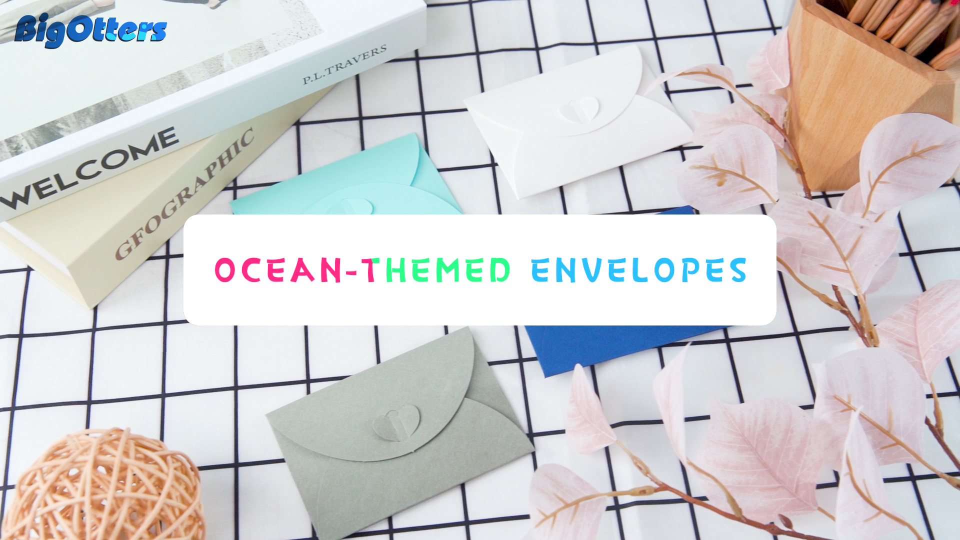 Watch 100PCS Ocean-Themed Envelopes on Amazon Live