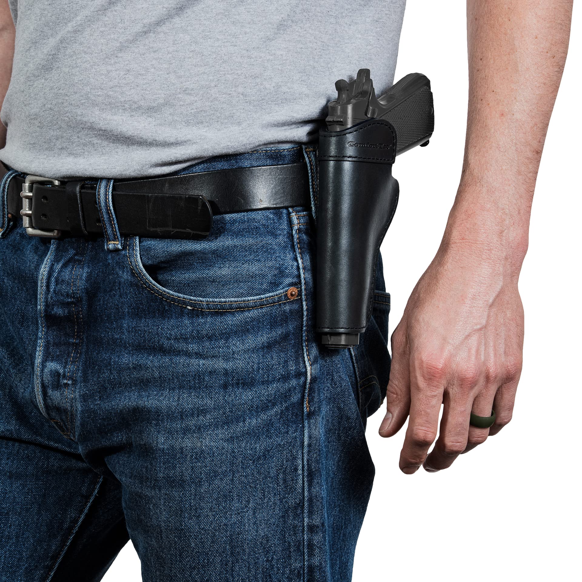 ComfortTac The Protector Leather IWB OWB Holster 1911 Style ...