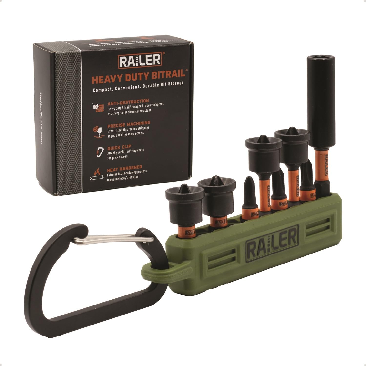 Amazon.com: Railer Drywall Bit Set - Drywall Tool for Impact Drivers ...