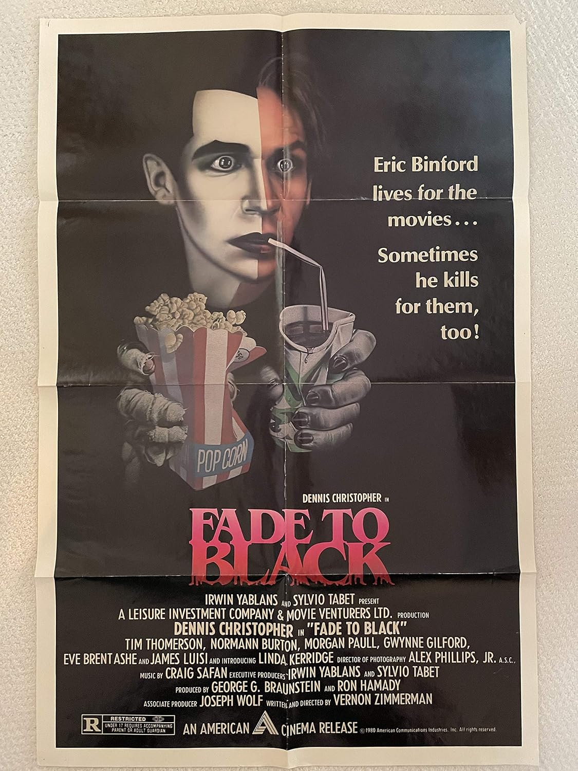 Amazon.com: FALL OF THE HOUSE OF USHER (1979) Original Authentic Movie ...