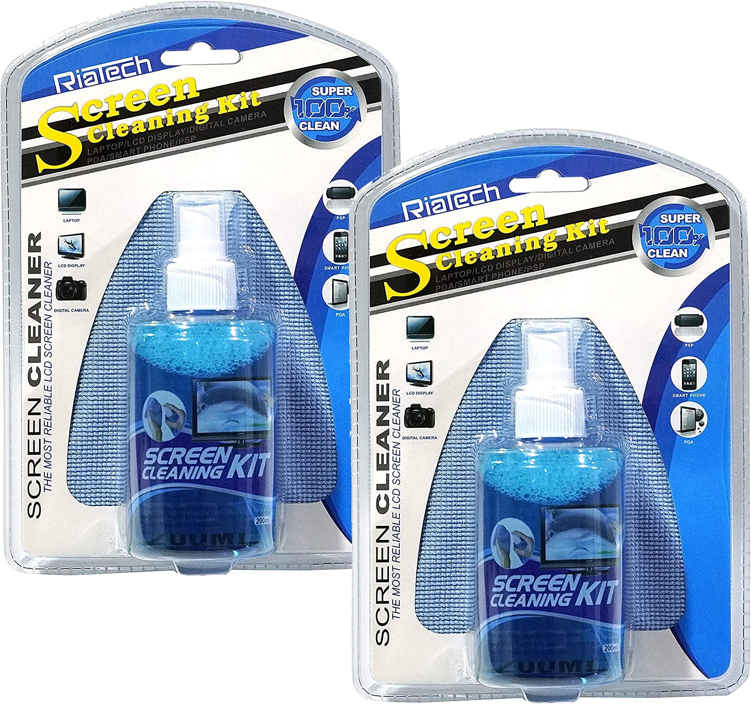 Buy RIATECH Professional 3 in 1 Screen Cleaning Kit with Microfiber ...