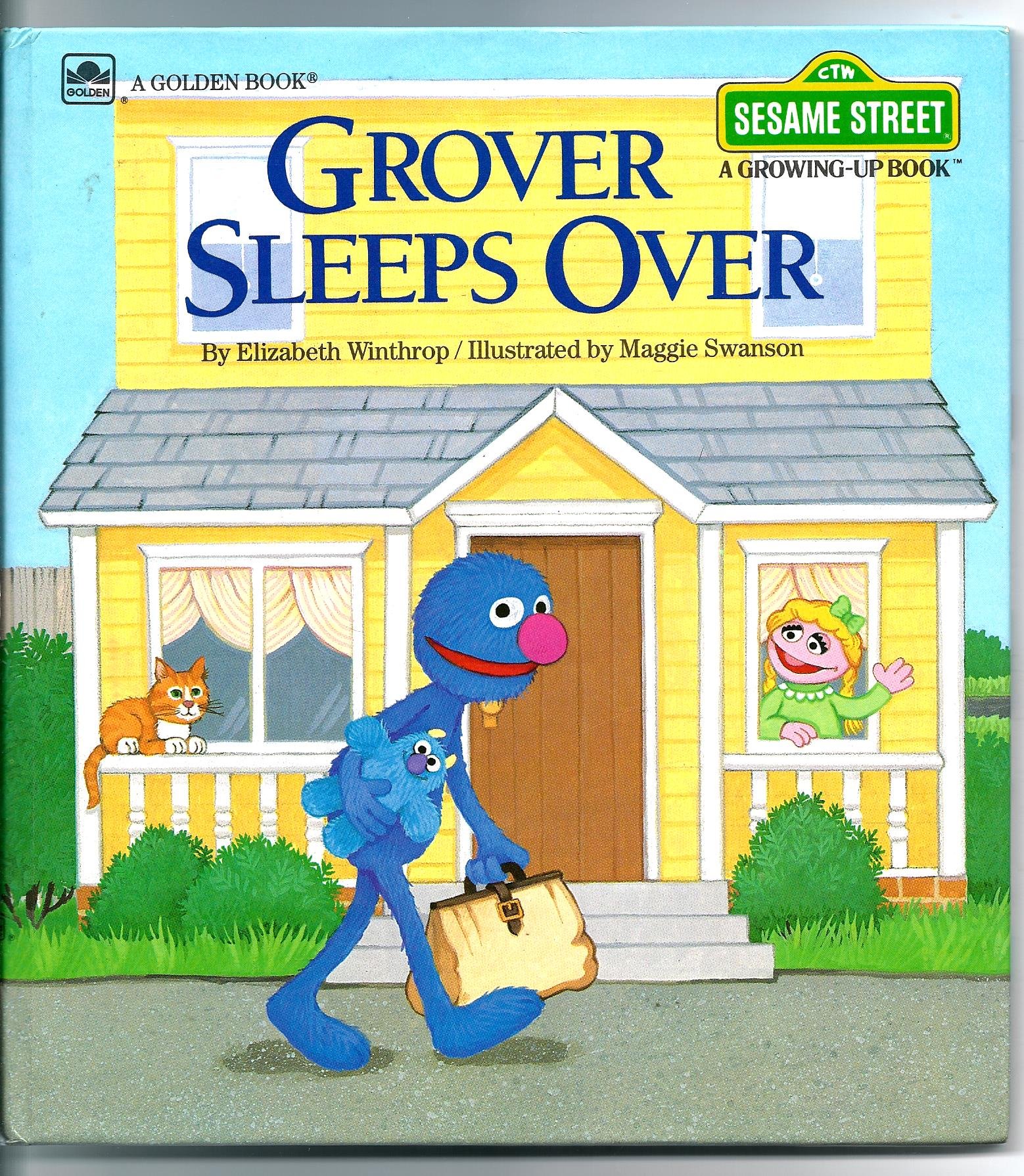 Grover Sleeps Over (Sesame Street, A Growing Up Book) (A Golden Book ...