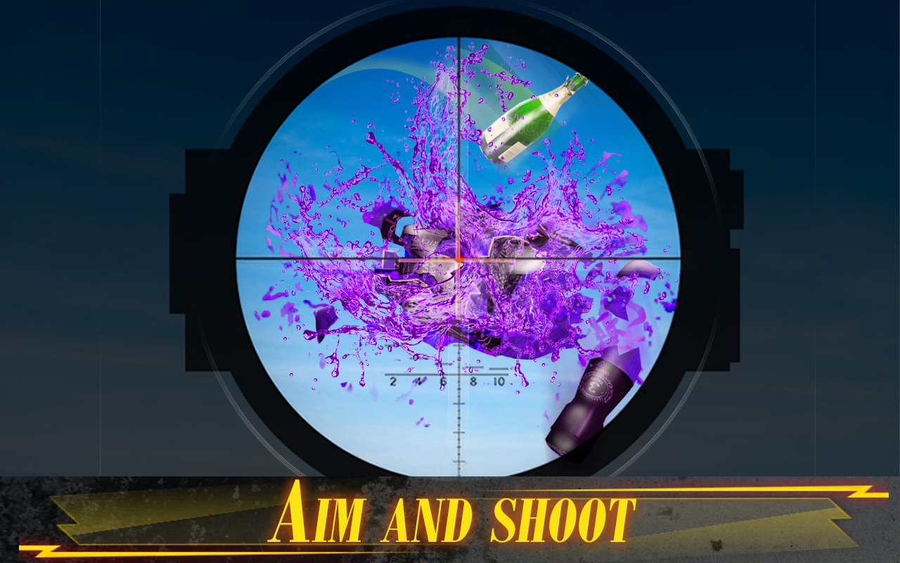 Real Bottle Shooter Smash Hit: Crazy Bottle Shooting Games free for ...