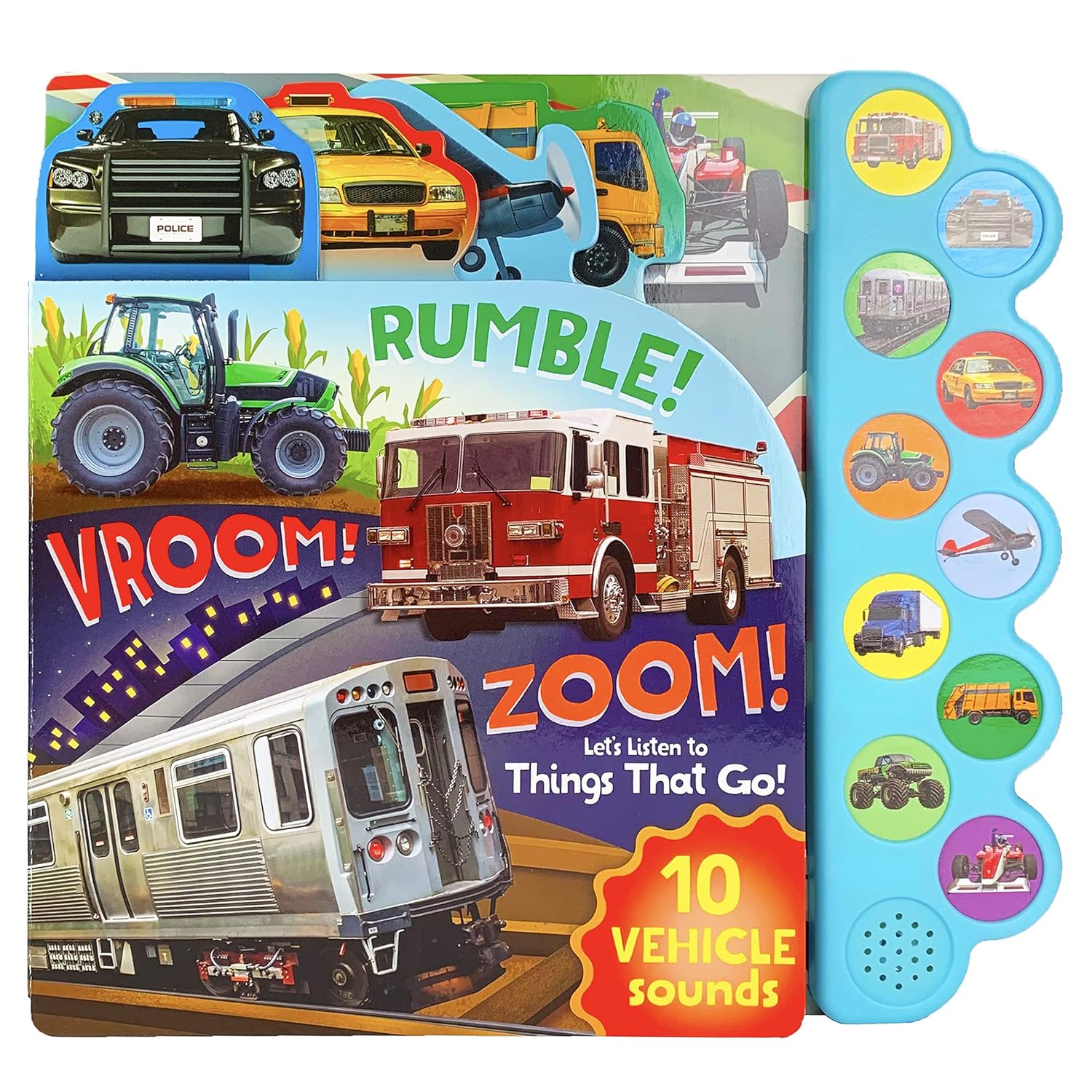Amazon.com: Rumble! Vroom! Zoom!: Let's Listen to Things That Go ...