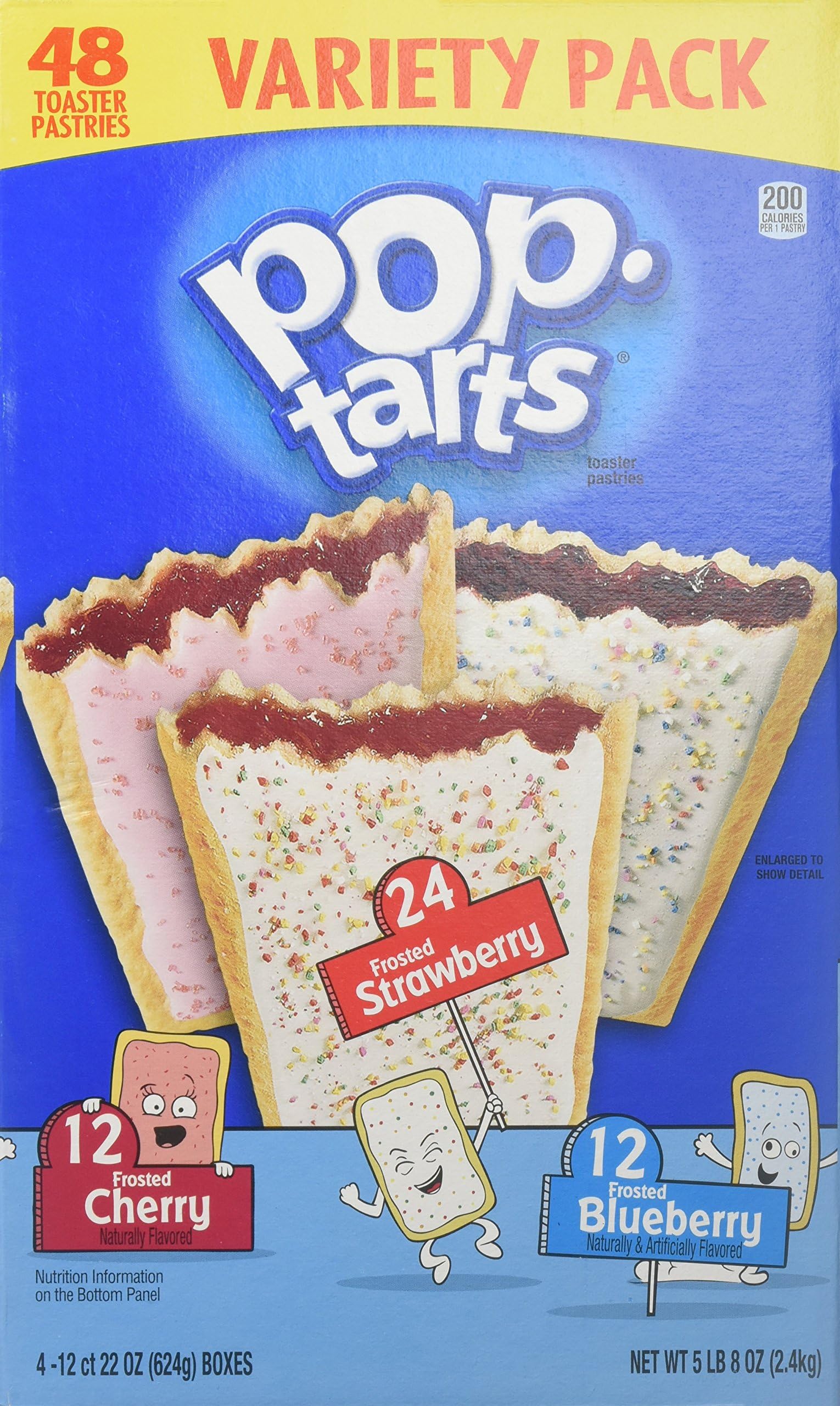 Amazon.com: Pop-Tarts Toaster Pastries, Breakfast Foods, Kids Snacks ...