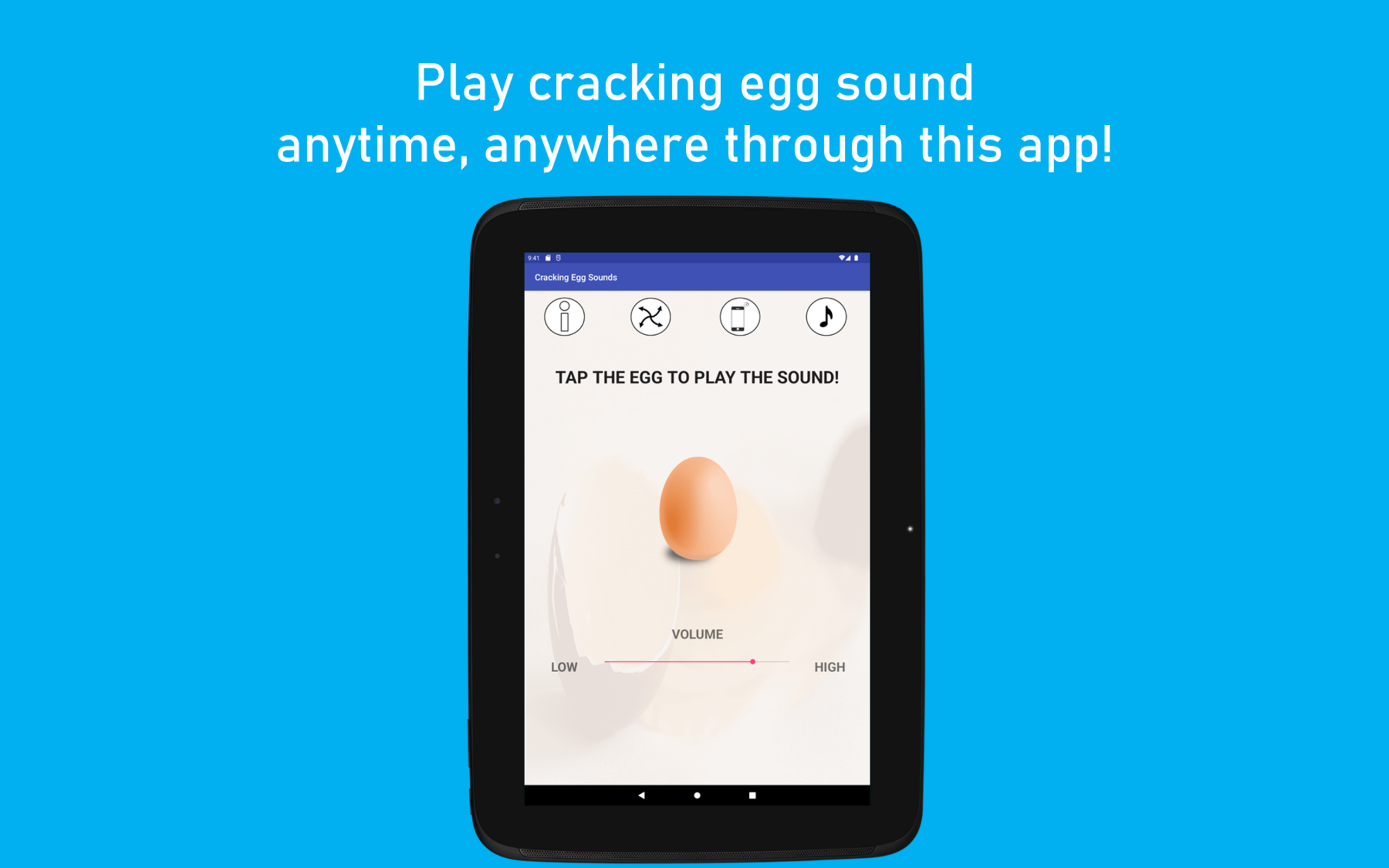 Cracking Egg Sounds - App on Amazon Appstore