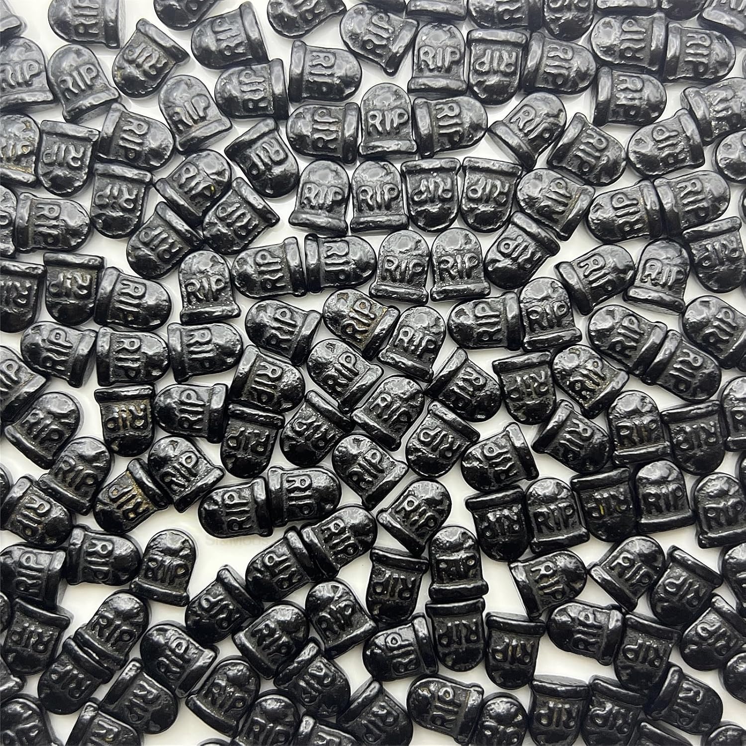 Amazon.com: SE Si&Moos Edible Tombstones Sprinkles Small Gravestone for ...