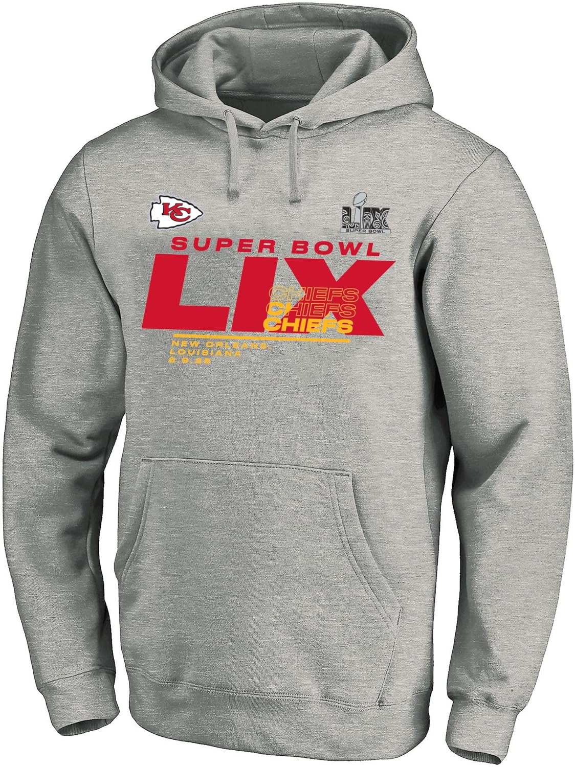 Amazon.com : Fanatics Men's NFL Super Bowl LIX Big & Tall Quick Pass ...