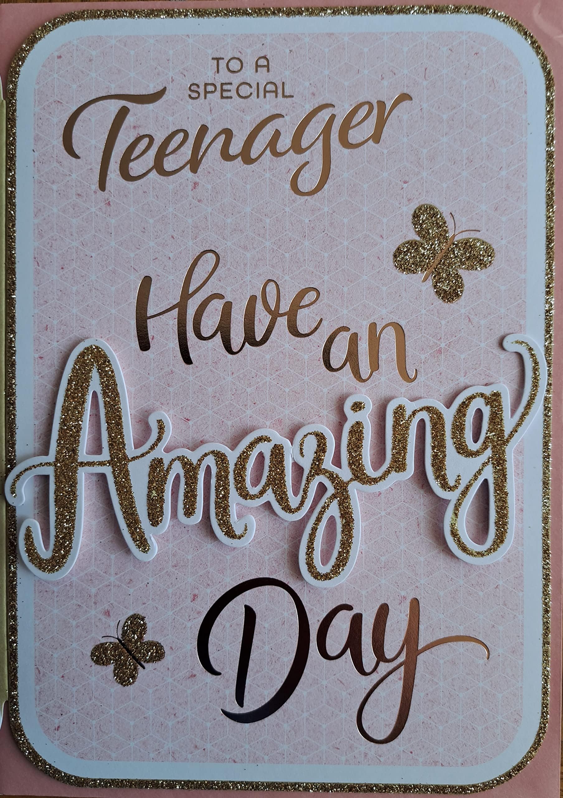 Birthday Card for Teenager 13th Birthday. Card for 13 Year Girl ...