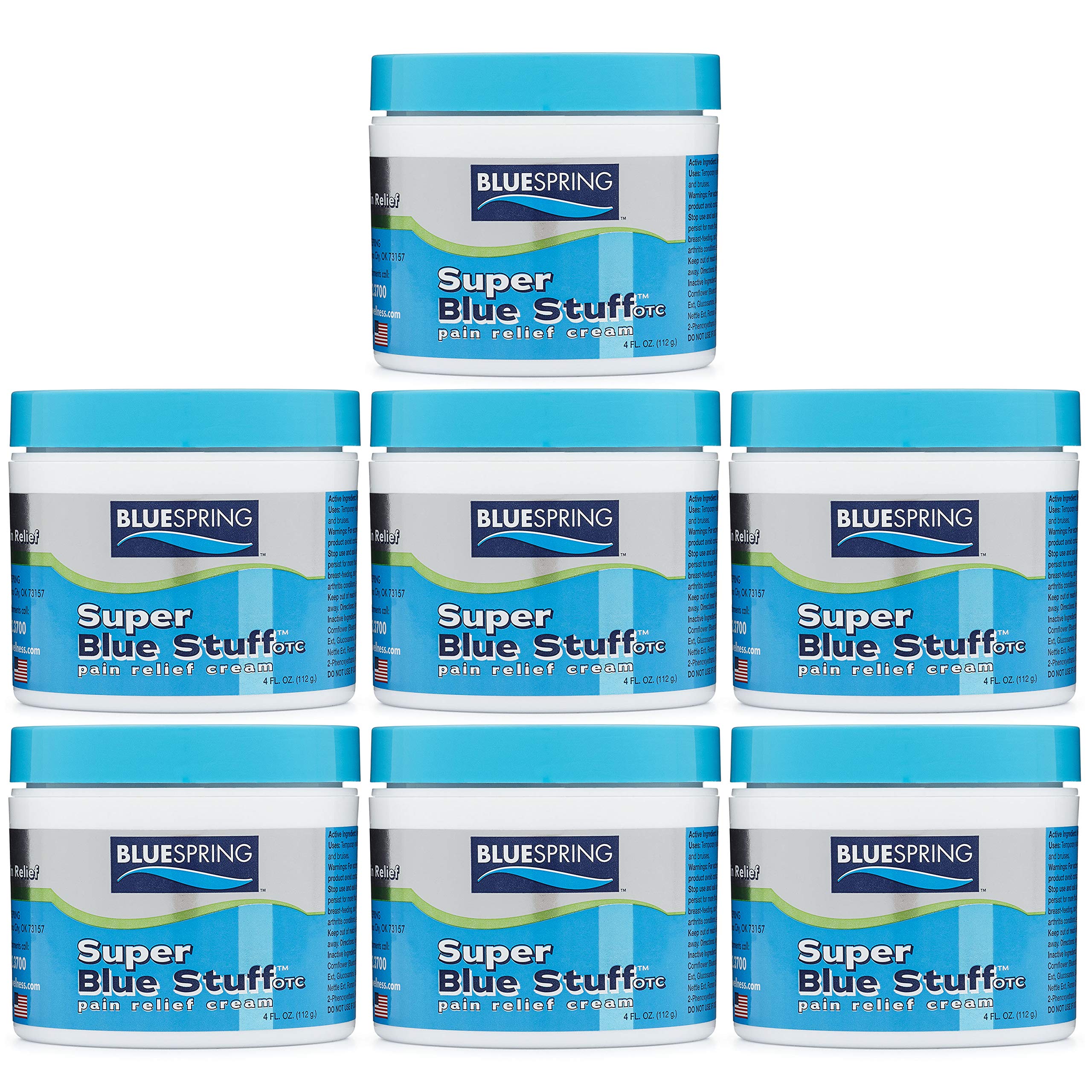 Buy Blue Spring Super Blue Stuff: Natural Pain Cream with Emu Oil ...