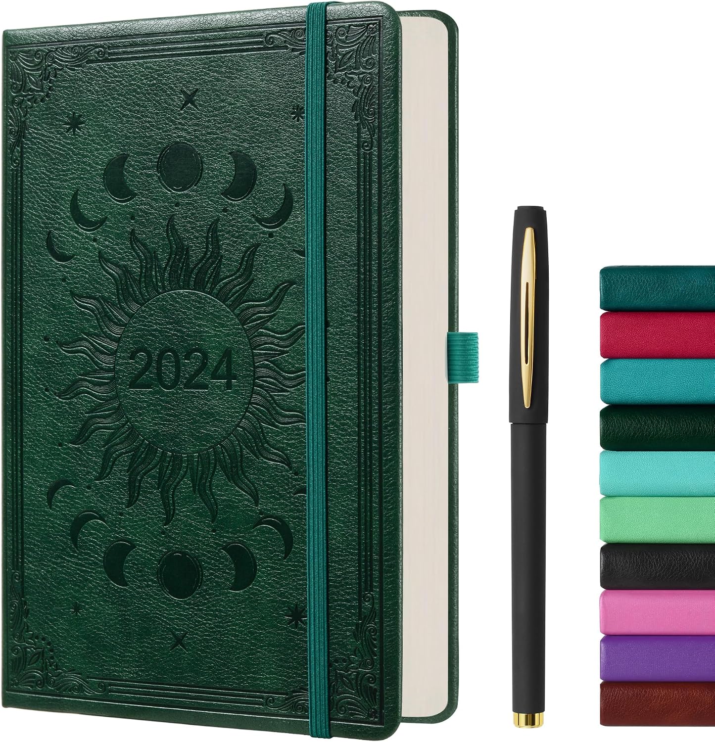 ZXHQ Diary 2024 A5 Week To View Full Year Planner - Weekly & Monthly ...