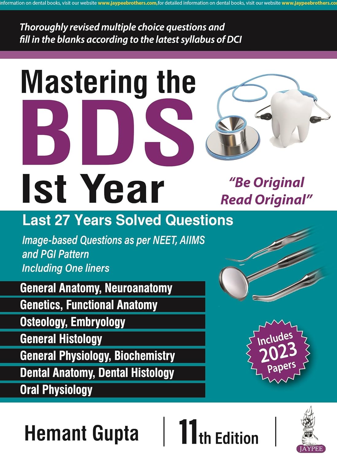 Buy MASTERING THE BDS IST YEAR Book Online at Low Prices in India | MASTERING THE BDS IST YEAR ...