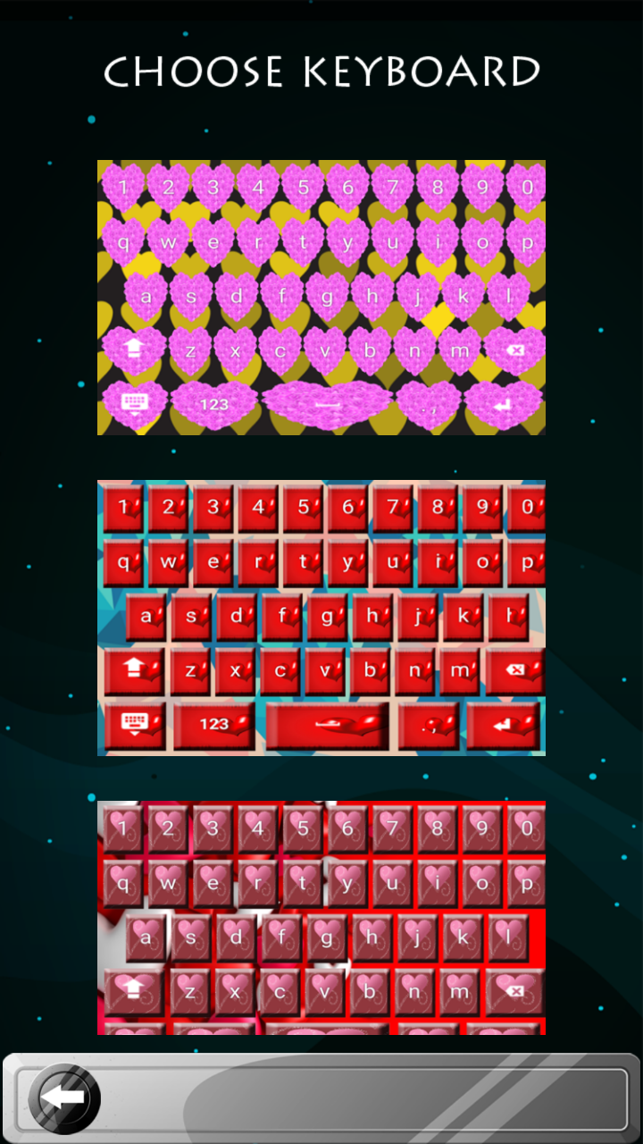 Lovely Hearts Keyboards - App on Amazon Appstore