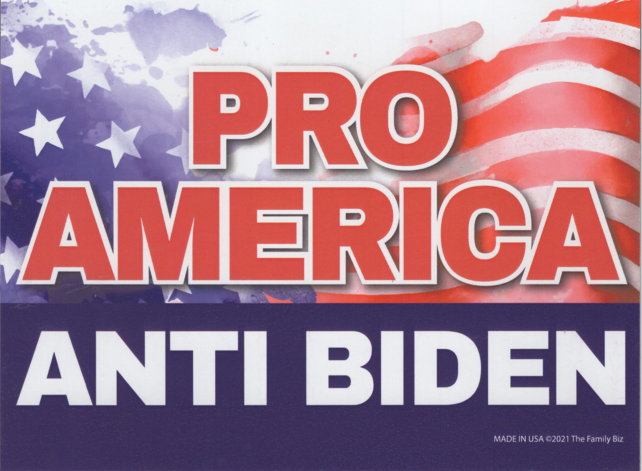 Amazon.com: Pro America Anti Biden Refrigerator Magnet - Republican ...