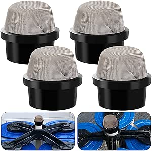 Amazon.com: DECOHS 4 Pcs 190106Z Air Bleeder Screen Cap- Stainless ...