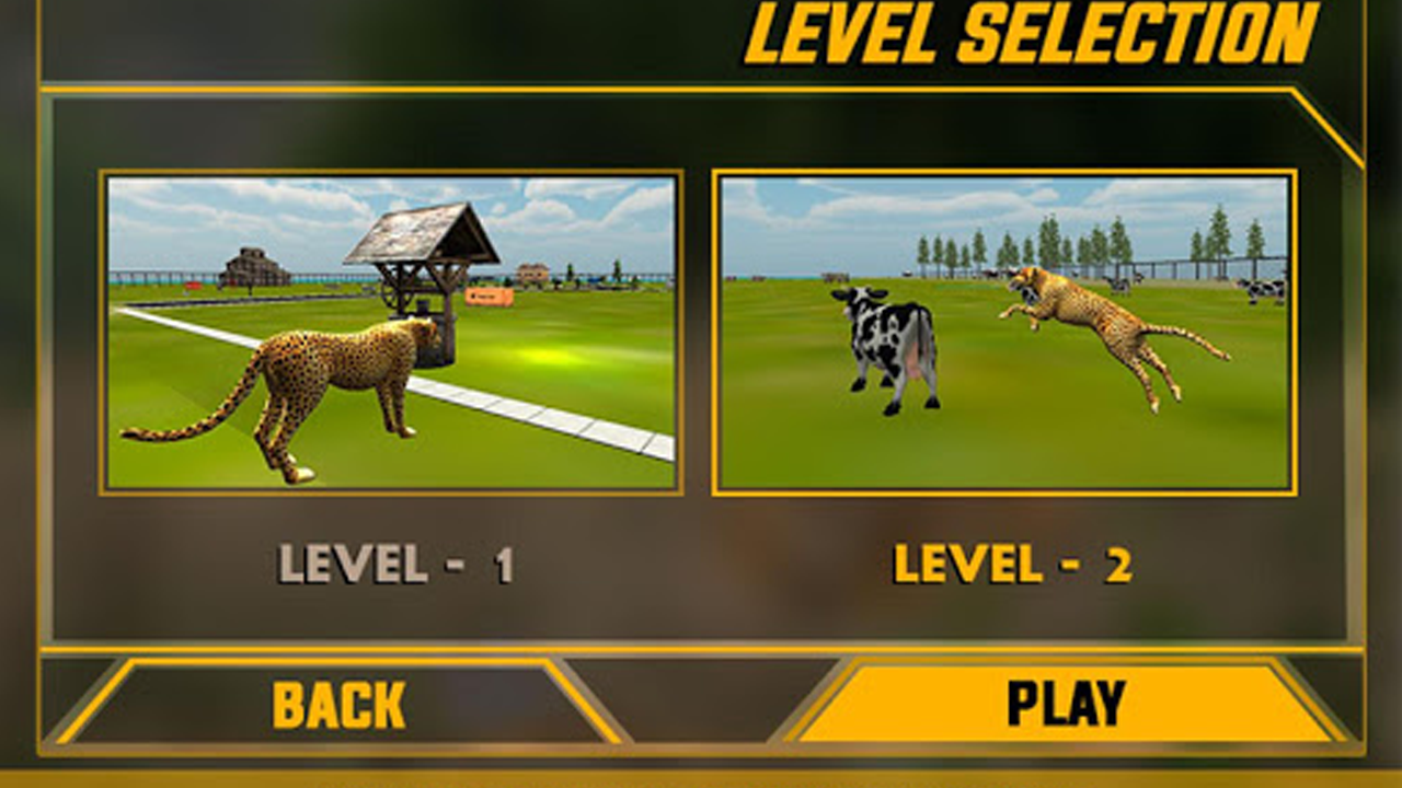 Wild Cheetah Running Simulator Hunter Attack Jungle Life Survival Games ...