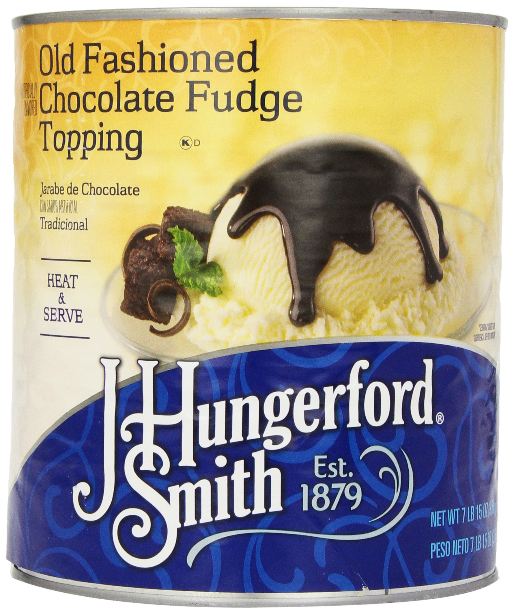 Amazon.com : J. Hungerford Smith Hot Fudge Topping, Old Fashion, 127 ...