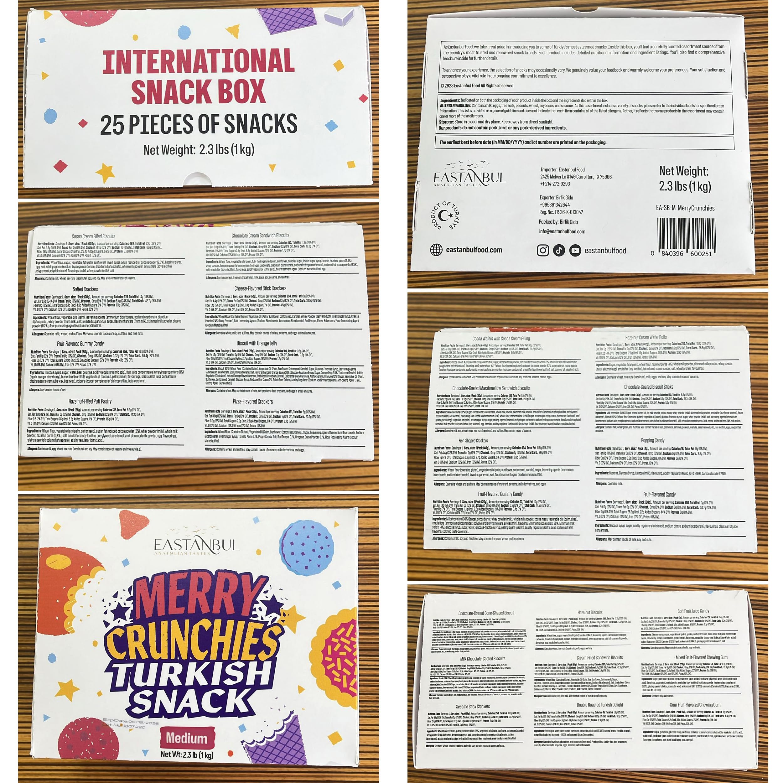Snapklik.com : International Snack Box, Premium 25 Full-Size Foreign ...