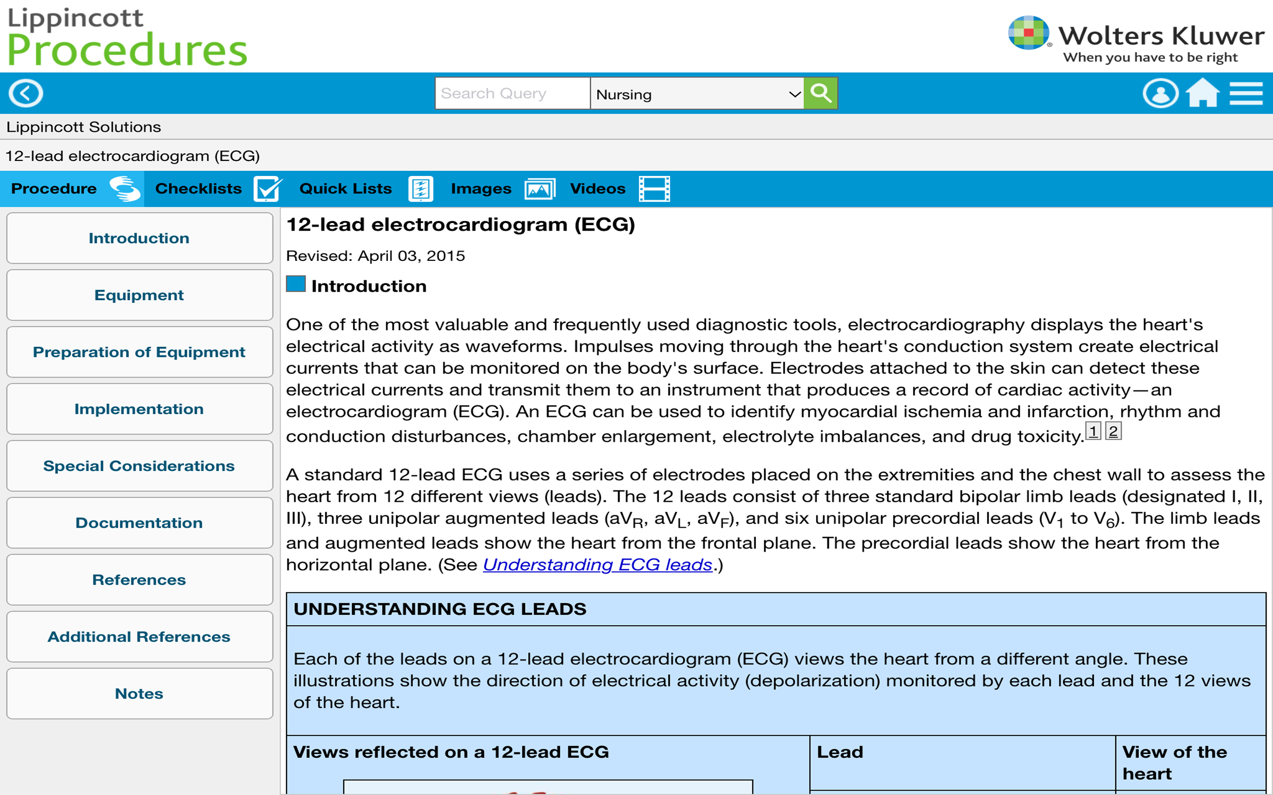 Lippincott Procedures - App on the Amazon Appstore