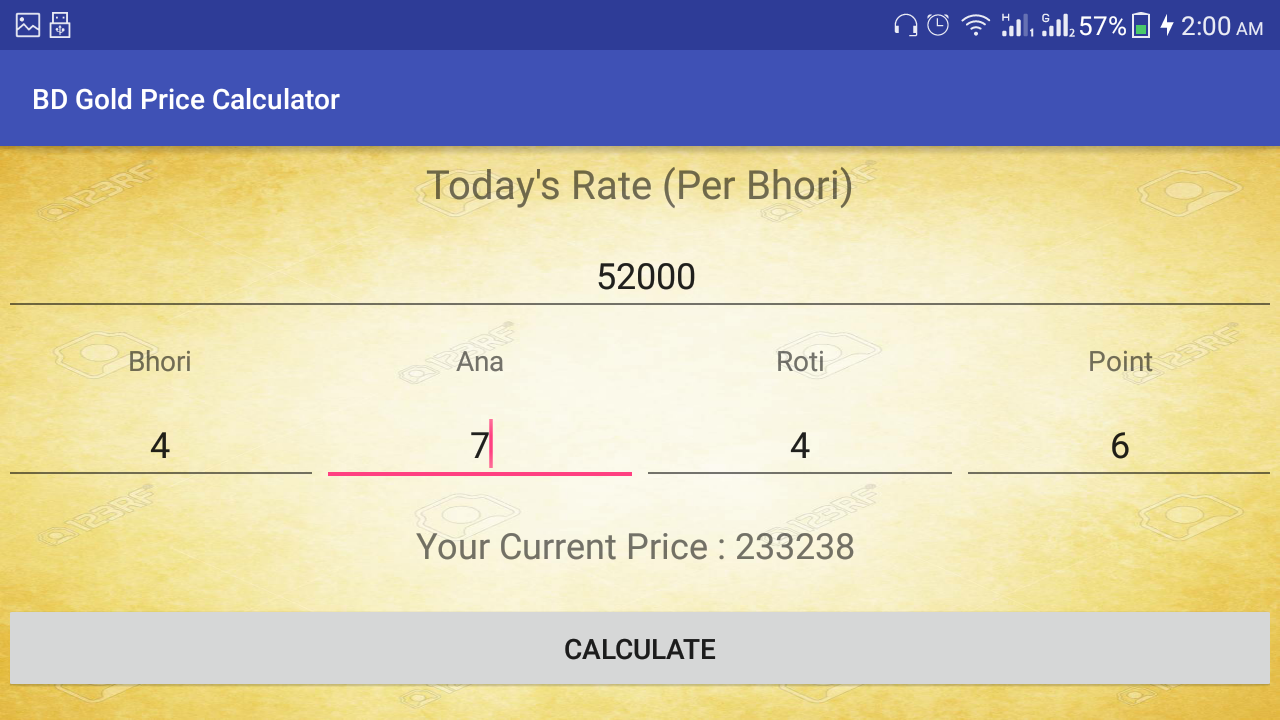 BD Gold Price Calculator - App on Amazon Appstore