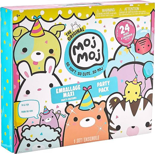 Amazon.com: The Original Moj Moj Party Pack with 24 Surprise : Toys & Games