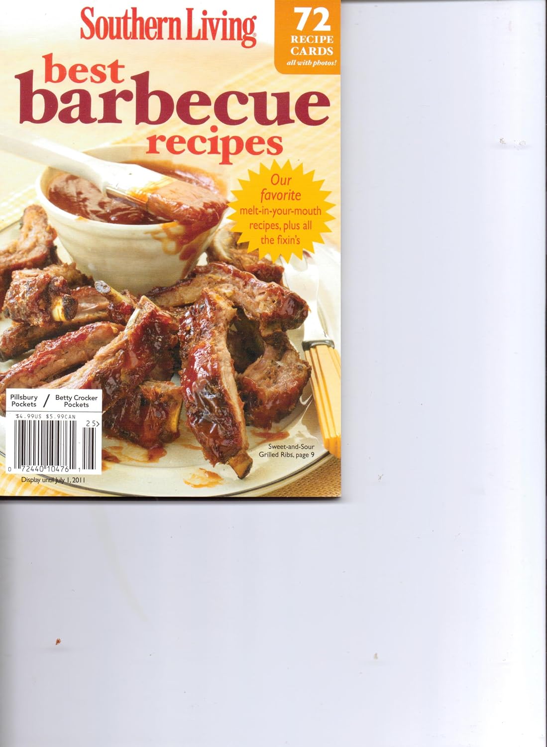 Southern Living Best Barbecue Recipes (72 Recipe Cards): Amazon.com: Books