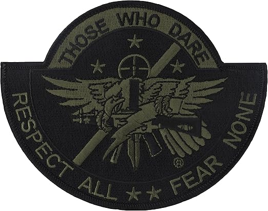 Amazon.com: Center Mass SWAT Team - Those Who Dare Patch 5" x 4 ...