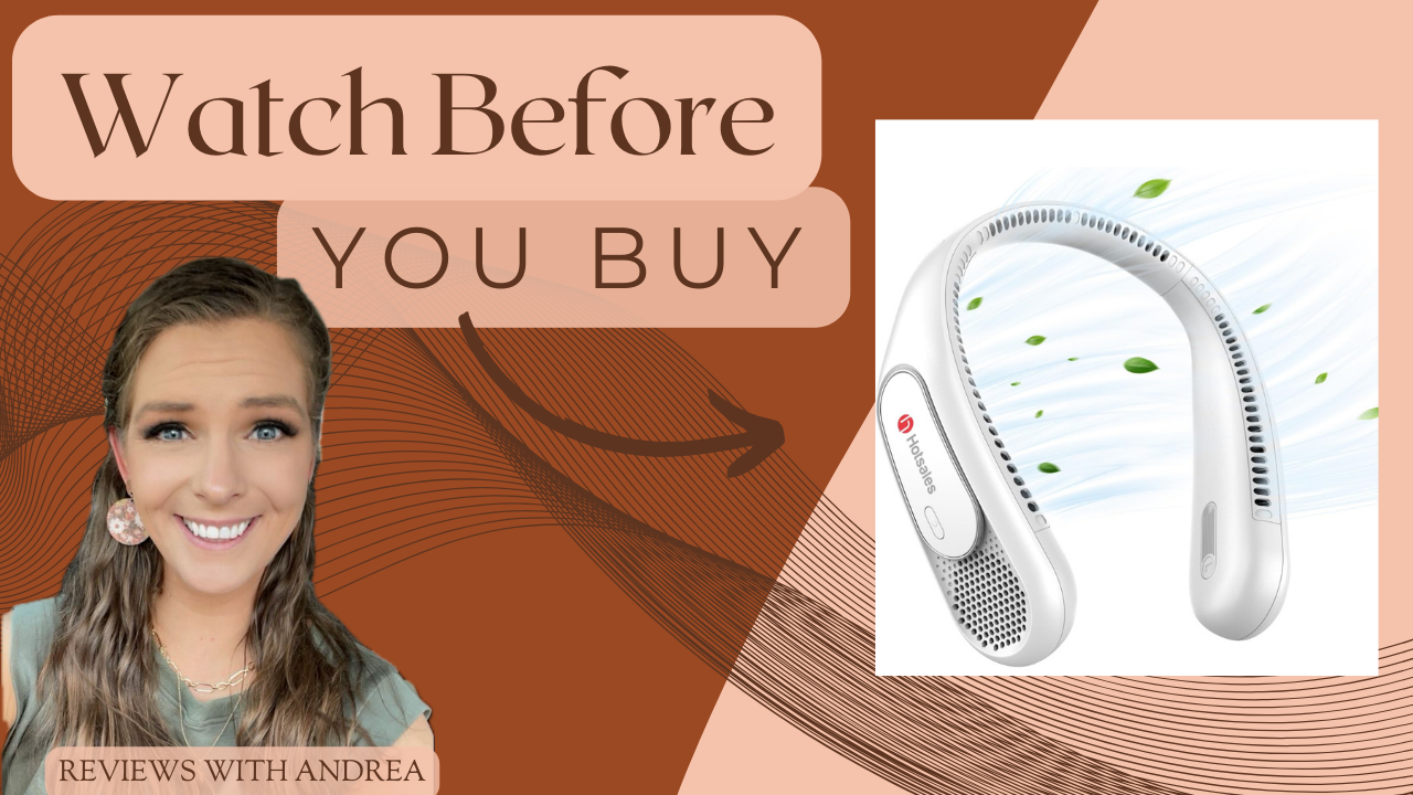 Watch Honest Review Neck Fan! Watch BEFORE You Buy! #SummerHack on ...