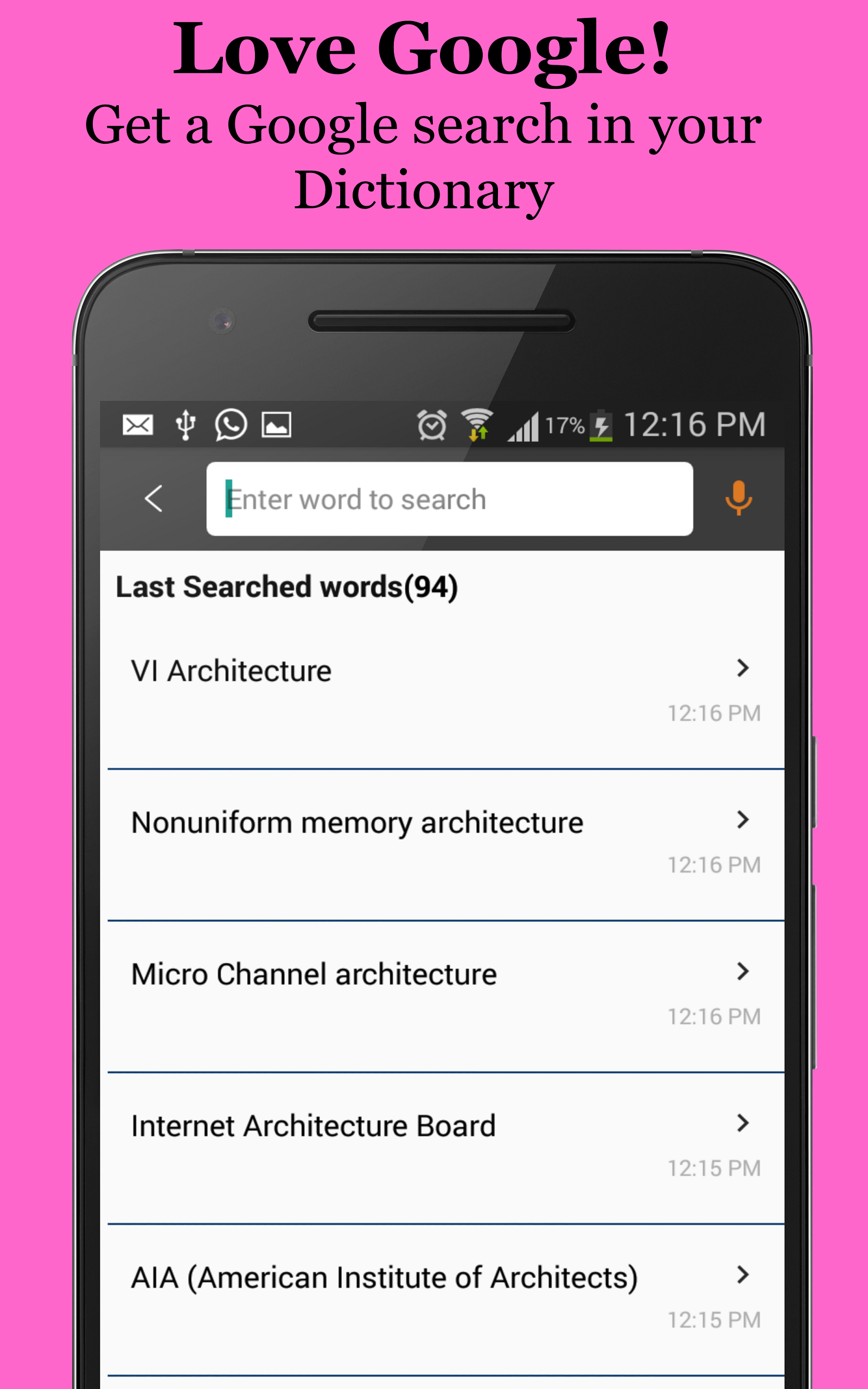 Architecture engineering Dictionary - App on Amazon Appstore