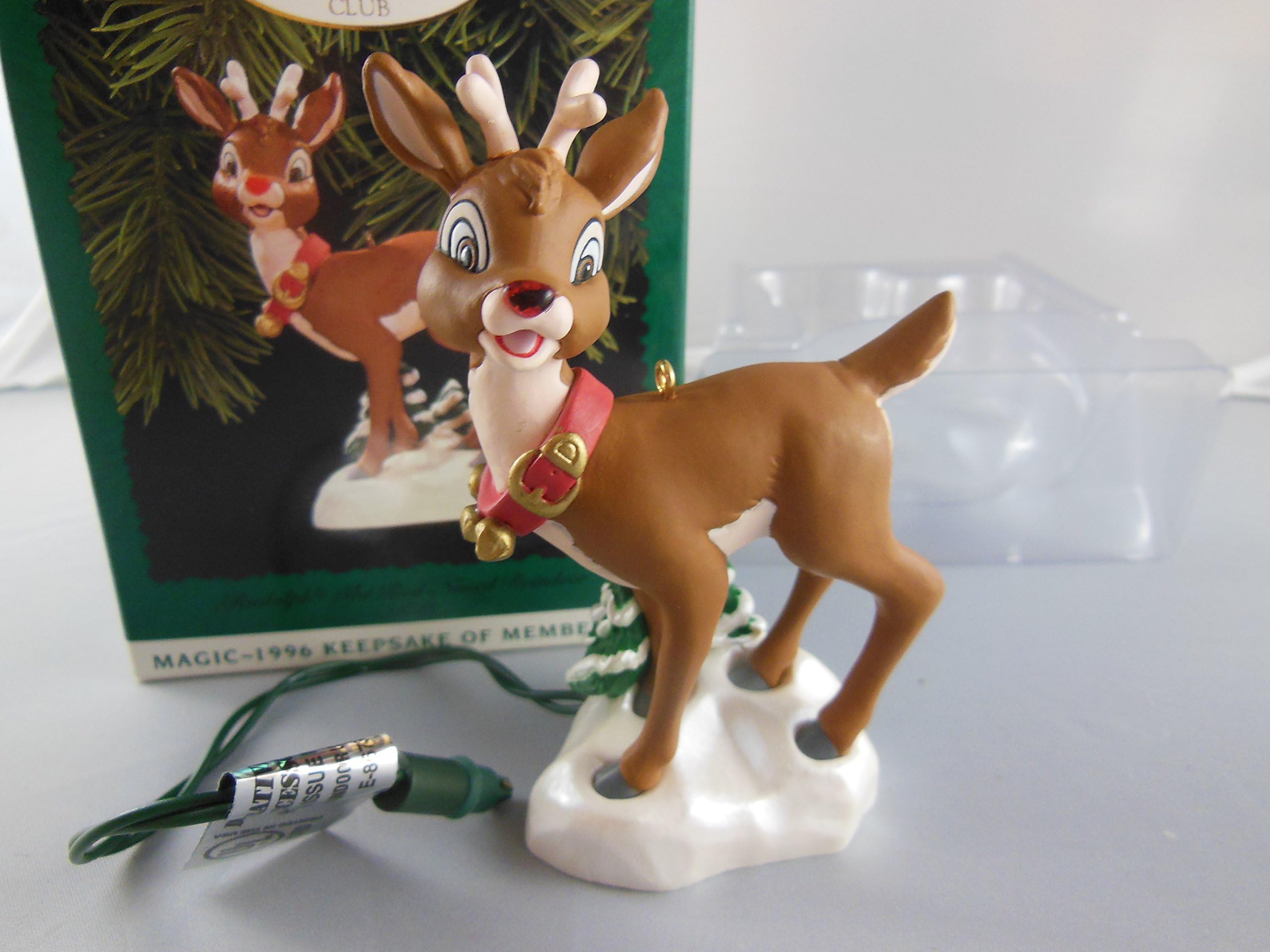 Amazon.com: Hallmark Ornament QXC7341 Rudolph The Red Nose Reindeer ...