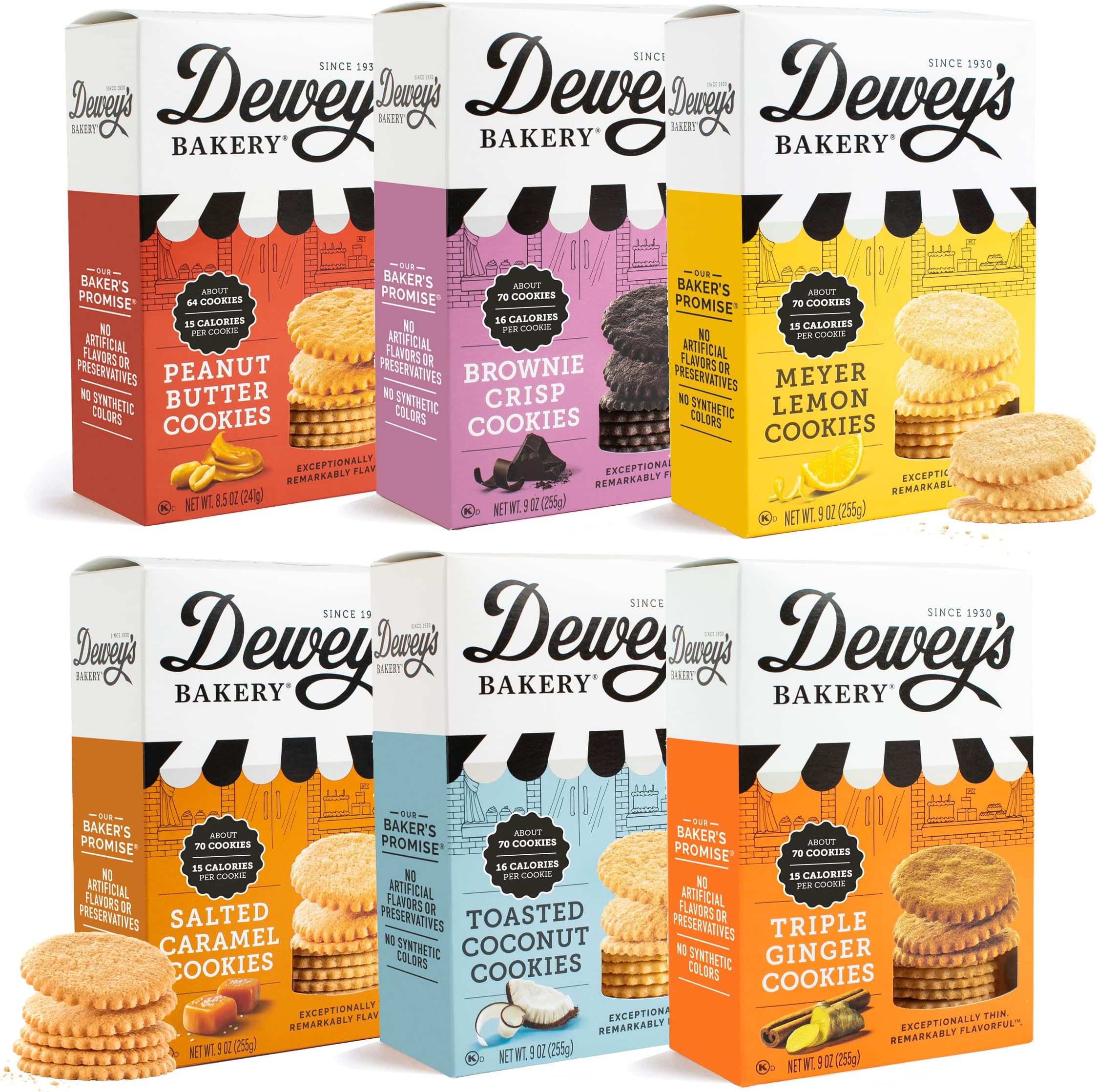 Amazon.com: Dewey's Bakery Classic Complete Cookie Collection | Meyer ...