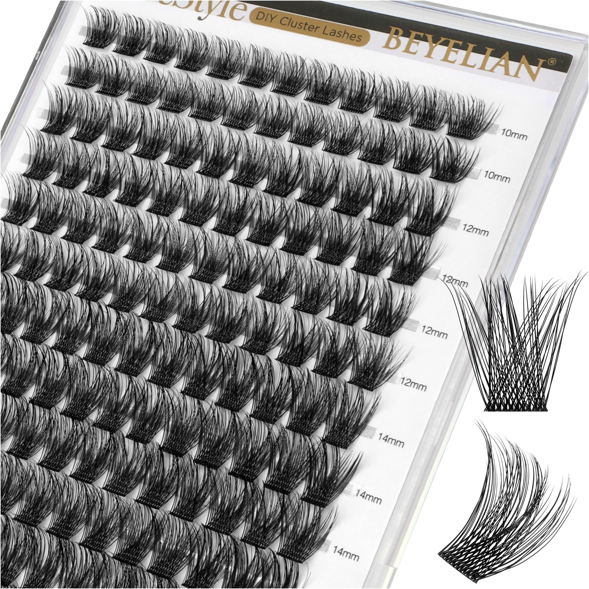 Amazon.com: JoMay Self Adhesive Eyelashes Extension Kit 48 PCS Self ...