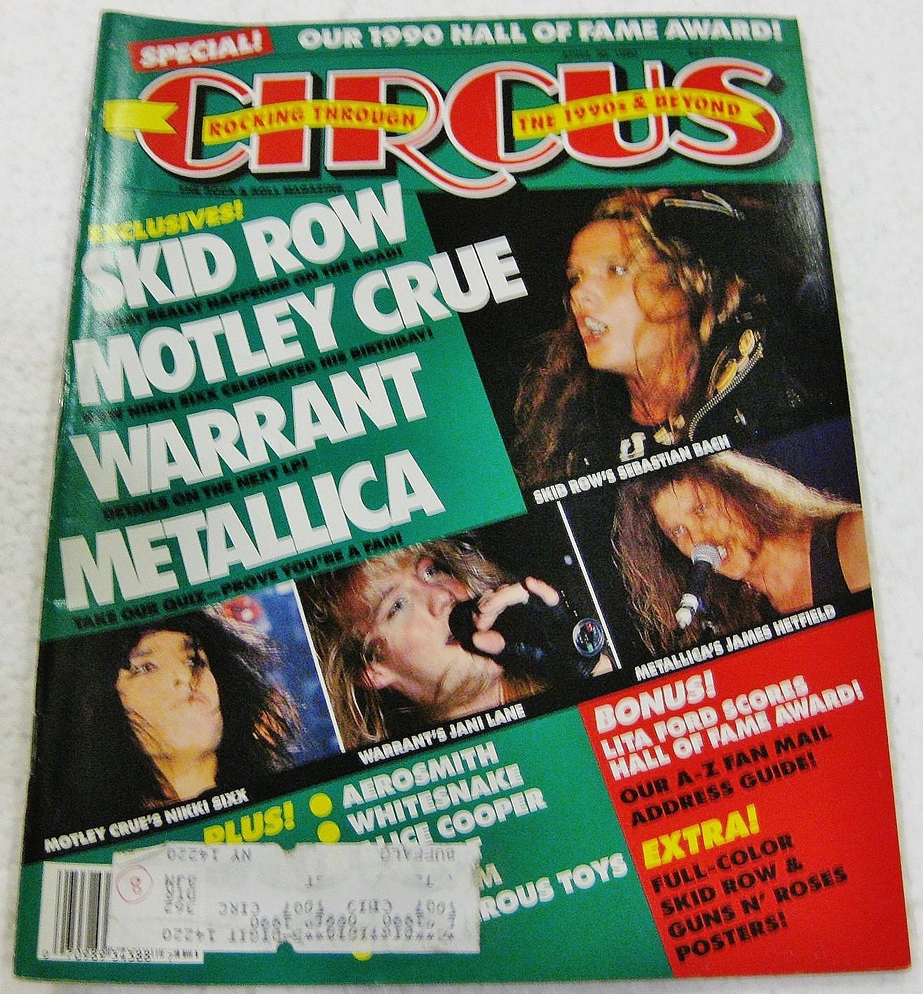 Circus April 30, 1990 Magazine: 0725274843602: Amazon.com: Books