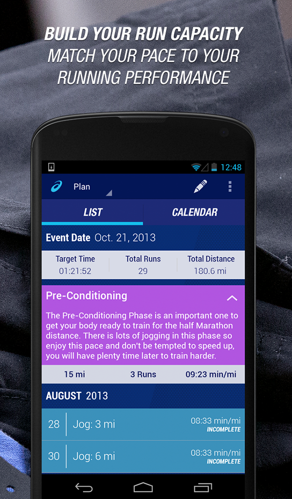 MY ASICS - App on Amazon Appstore
