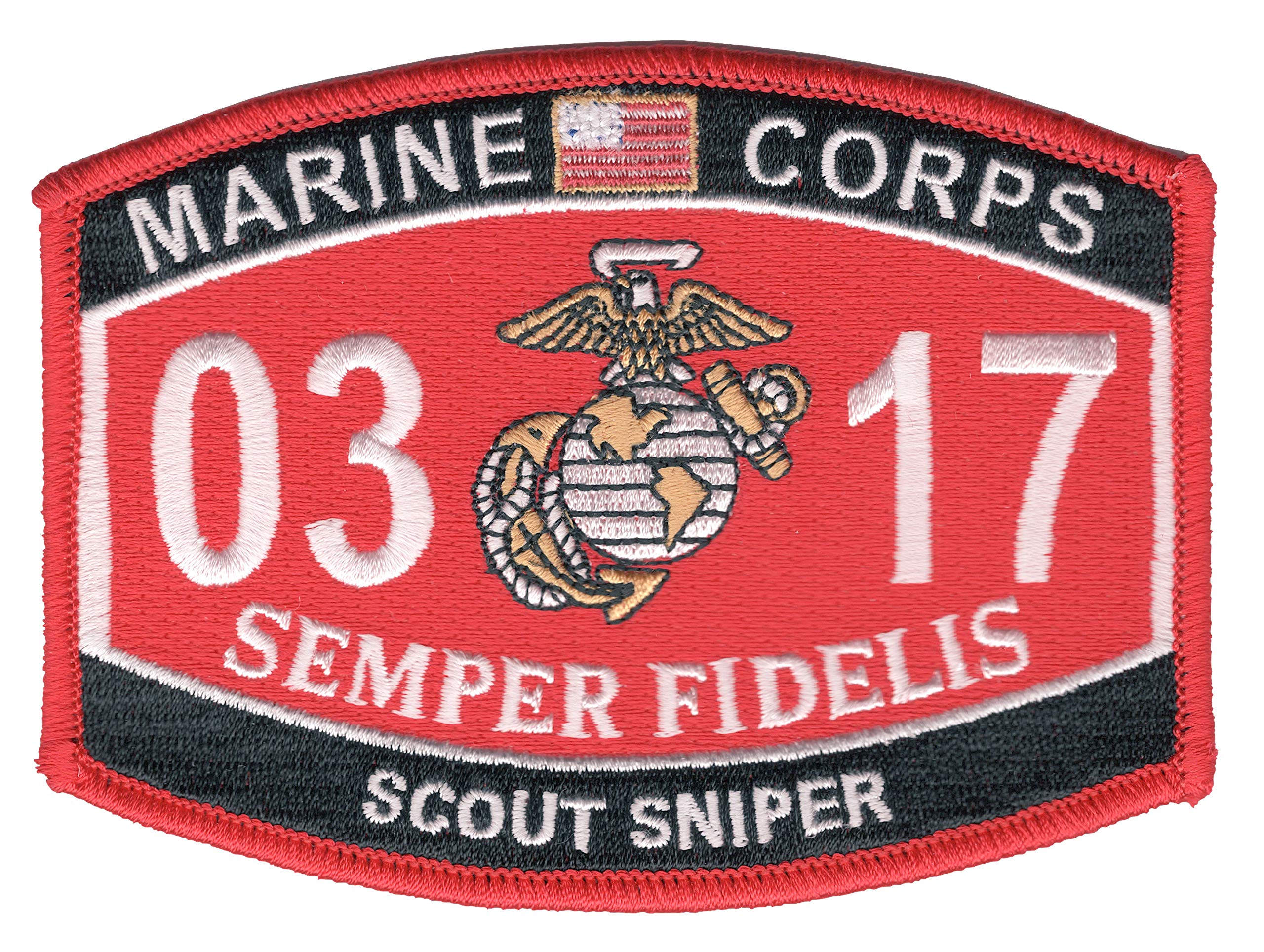 Amazon.com: 0317 Scout Sniper MOS Patch : Clothing, Shoes & Jewelry