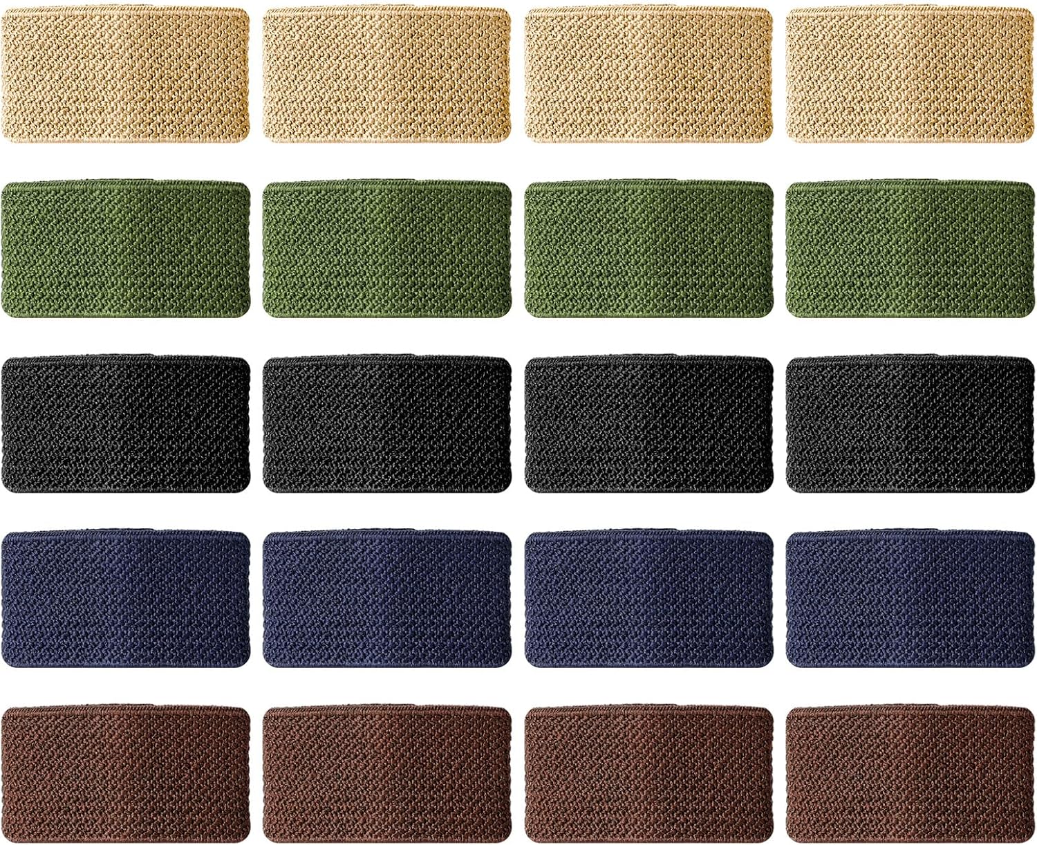 Amazon.com : Trinkrittey 20Pcs Elastic Belt Keepers Nylon Loop Backpack ...